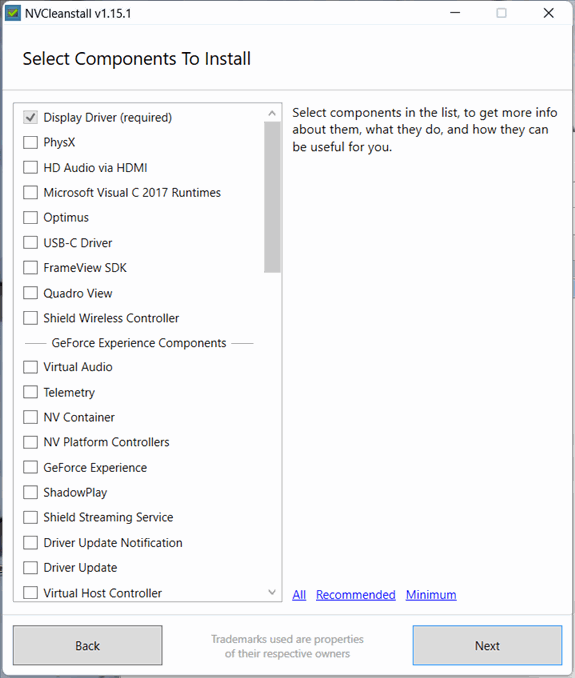 NVCleanstall fails to adjust and repackage latest CUDA Driver ... NVCleanstall fails to adjust and repackage latest CUDA Driver ...
